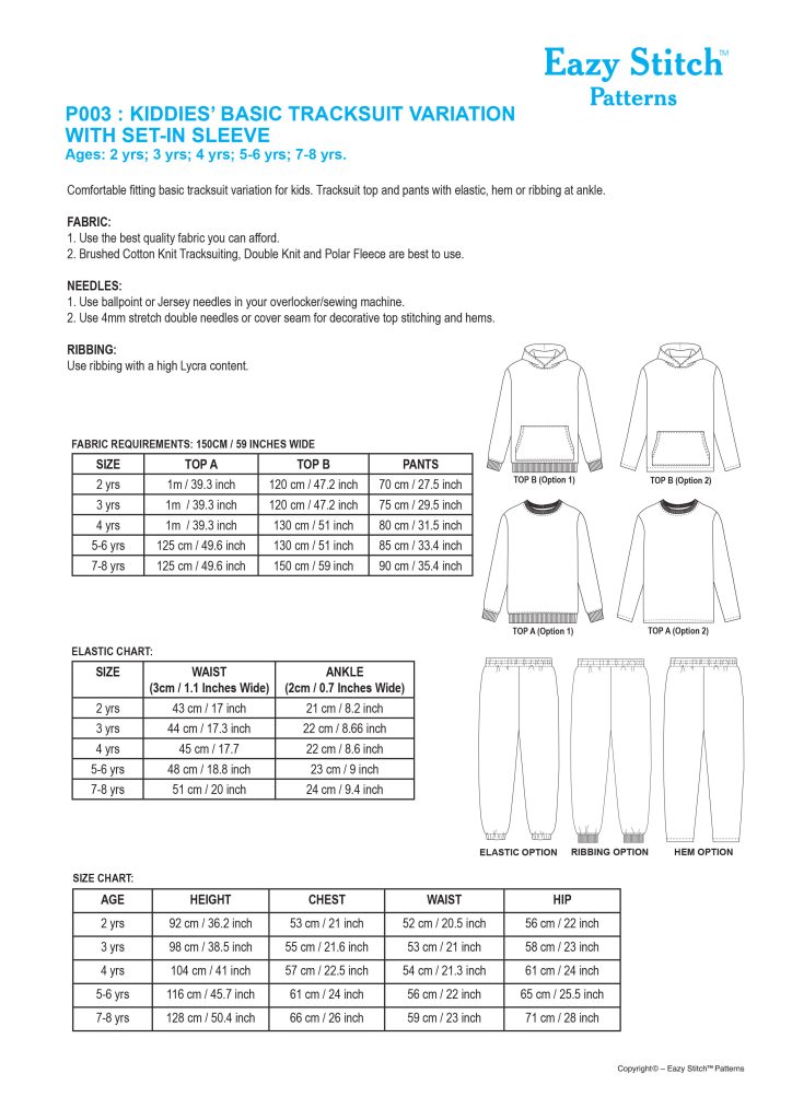 Patterns – Eazy Stitch